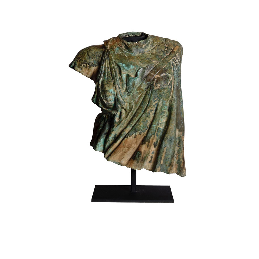 Bronze Female Dress Artifact Sculpture - Florida Bronze Statues ...
