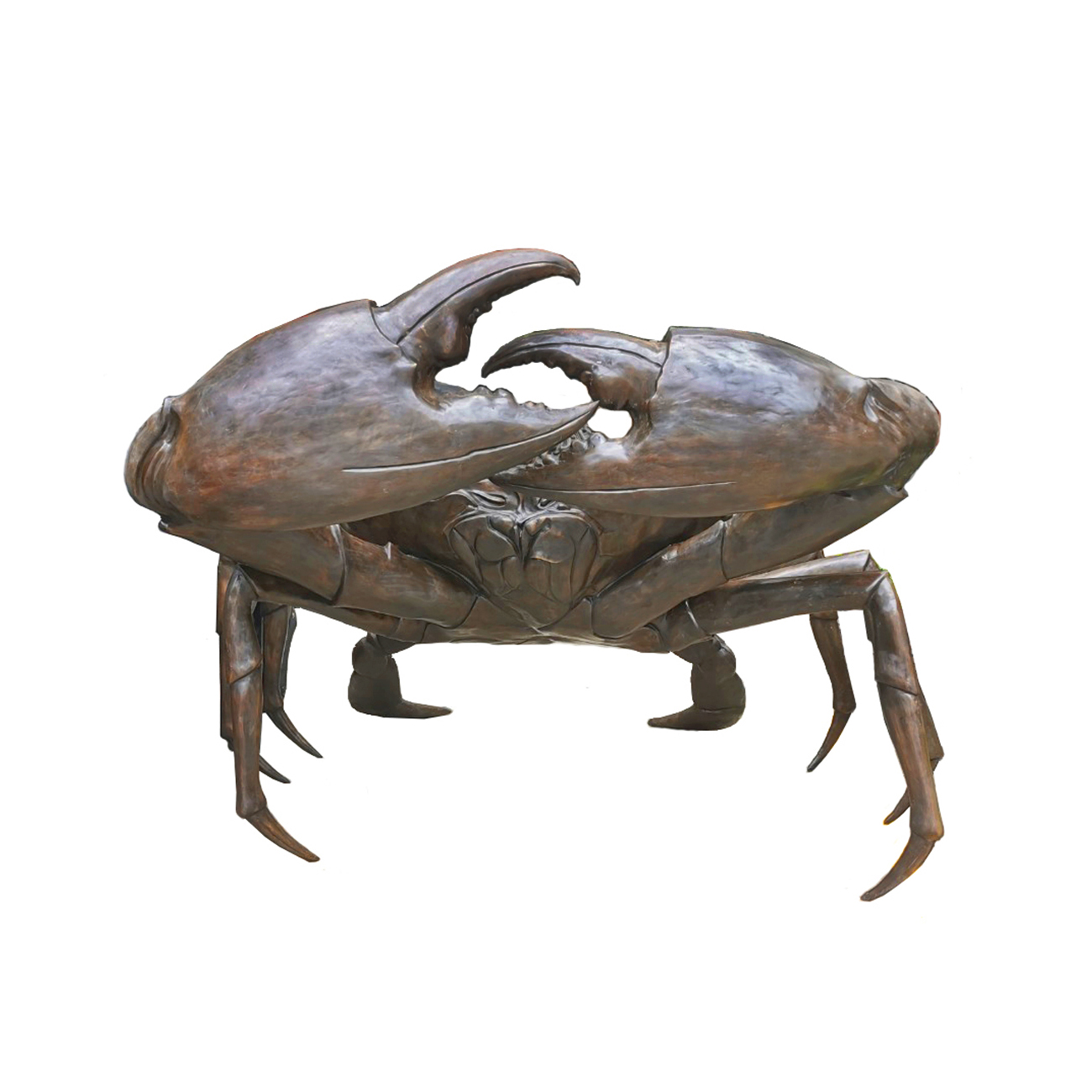 Bronze Jumbo Crab Sculpture - Florida Bronze Statues, Sculptures and ...