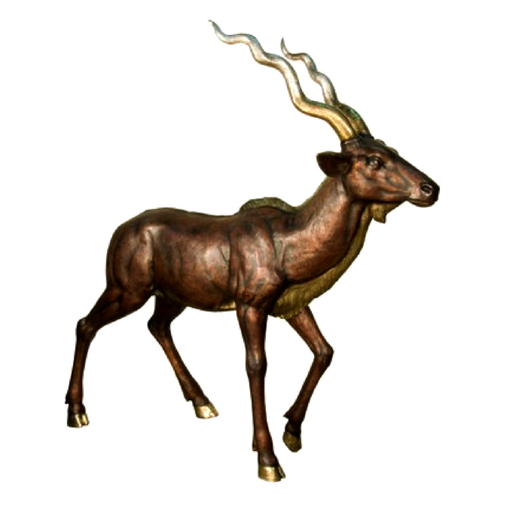 Bronze Springbok Sculpture - Florida Bronze Statues, Sculptures and ...