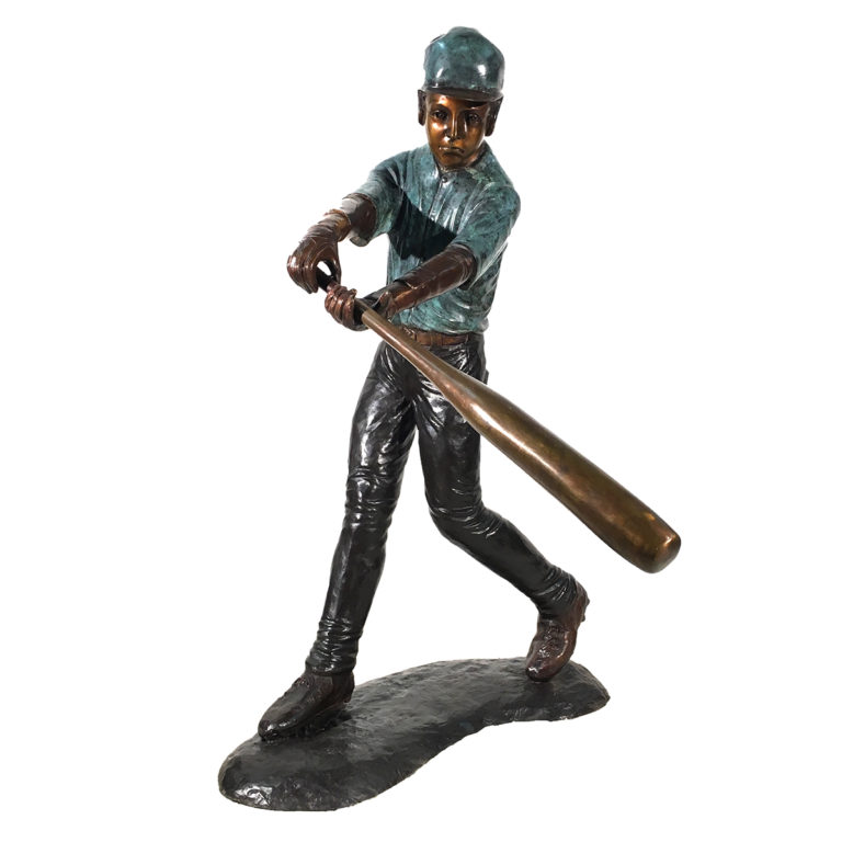 Bronze Baseball Batter Sculpture - Florida Bronze Statues, Sculptures ...