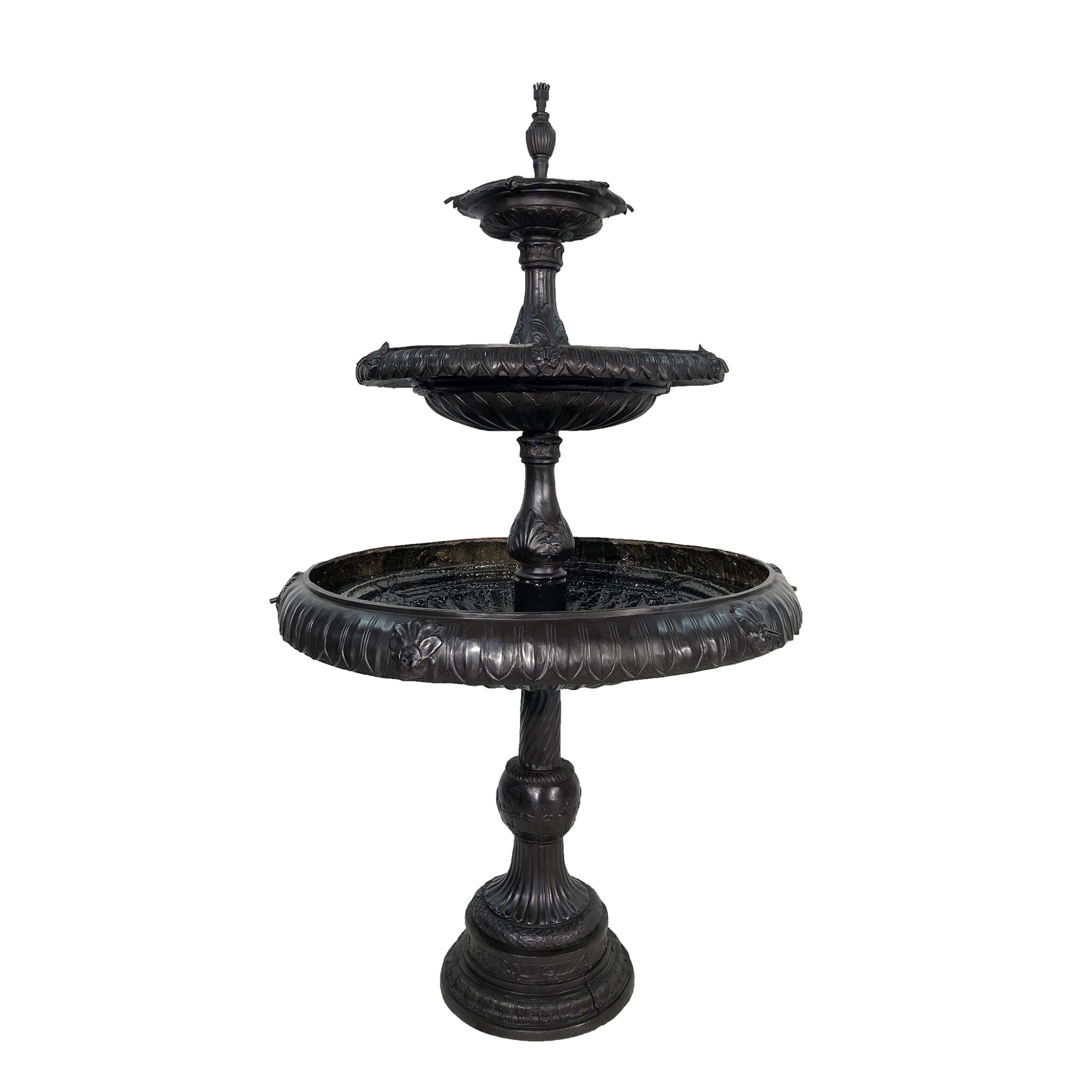 Bronze Classical Three Tier Fountain - Florida Bronze Statues ...