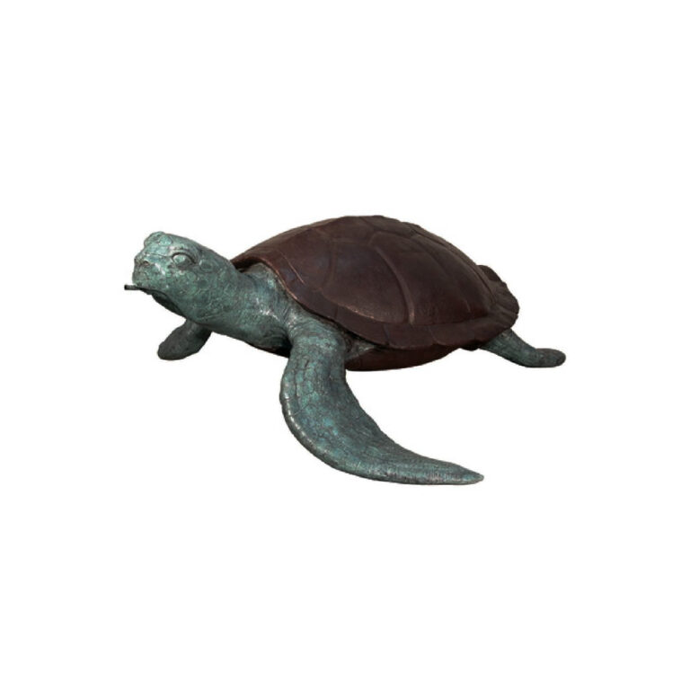 Bronze Sea Turtle Fountain Sculpture - Florida Bronze Statues ...