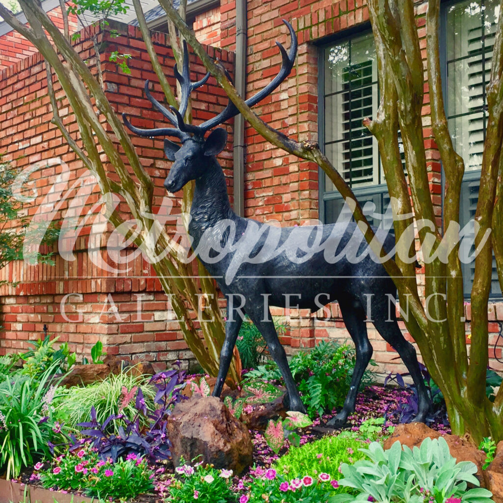 Bronze Buck Sculpture - Florida Bronze Statues, Sculptures and Fountains