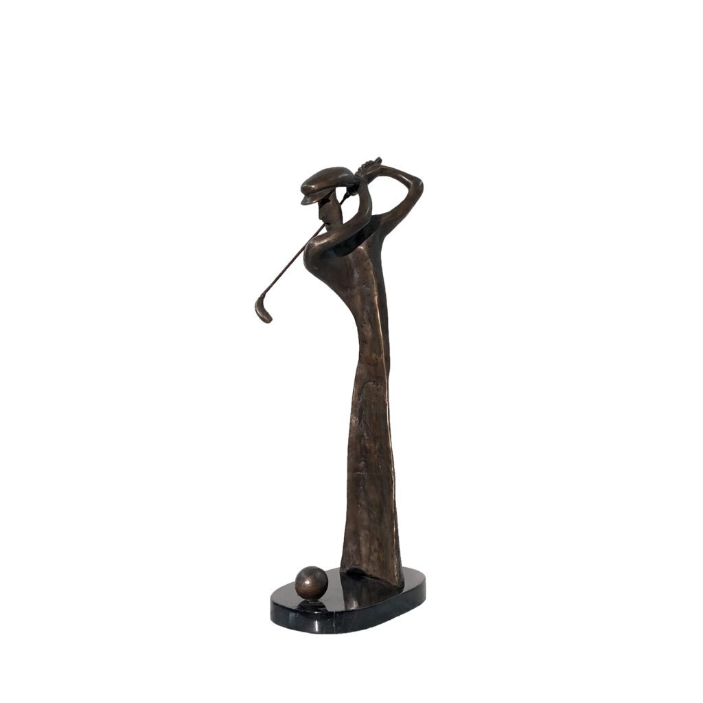 Bronze Abstract Golfer Sculpture - Florida Bronze Statues, Sculptures ...