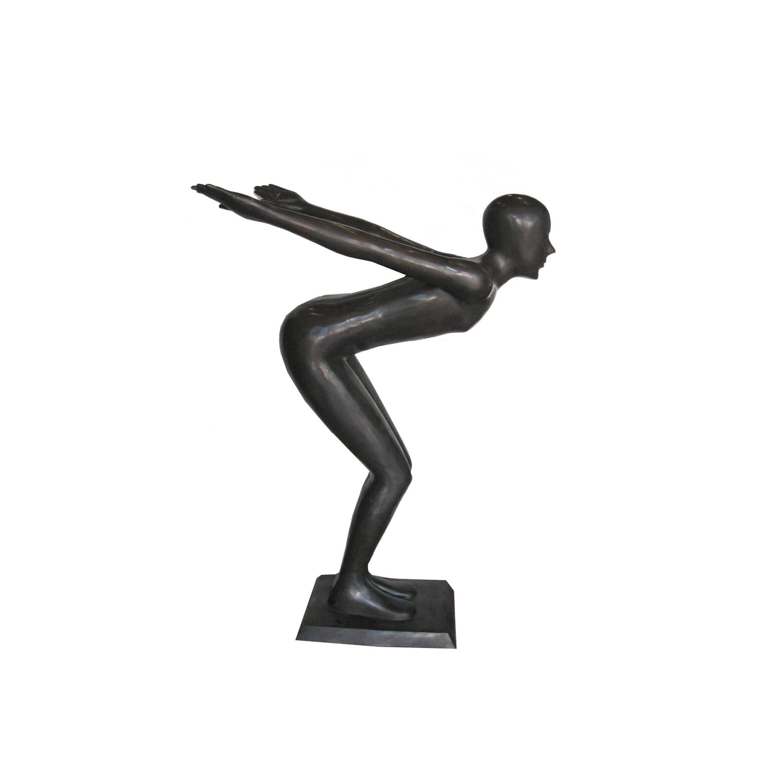Bronze Contemporary Diver Sculpture - Florida Bronze Statues ...